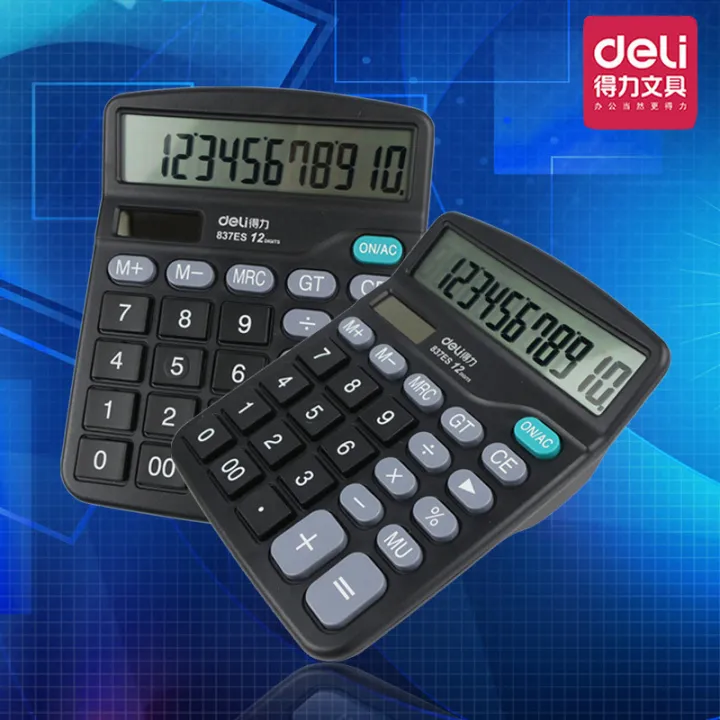 2024 Deli Computer Large 837ES Computer Financial Accounting 12-bit ...