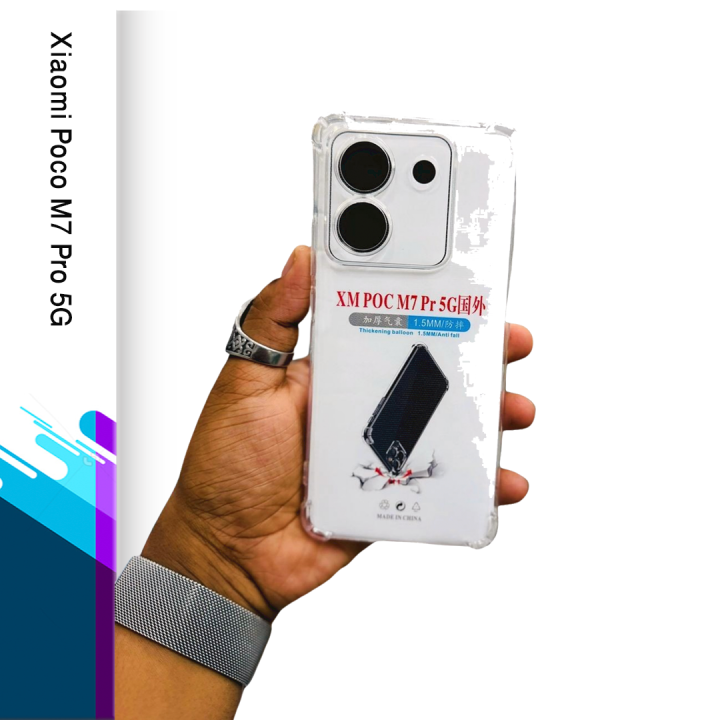 For Xiaomi Poco M7 Pro 5G - USG Premium Silicone Case Crystal Clear ...