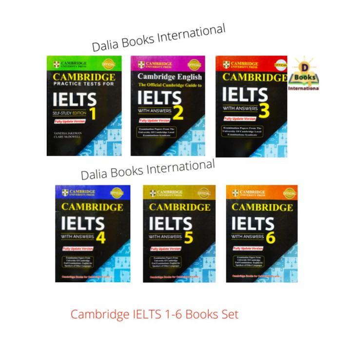 Cambridge IELTS 1-6 With DVD | Daraz.com.bd
