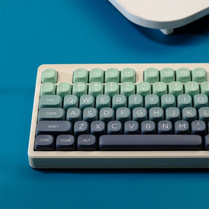 KBCaps Gradient Green Keycaps 126 Keys PBT Dye Sublimation MOA Profile ...