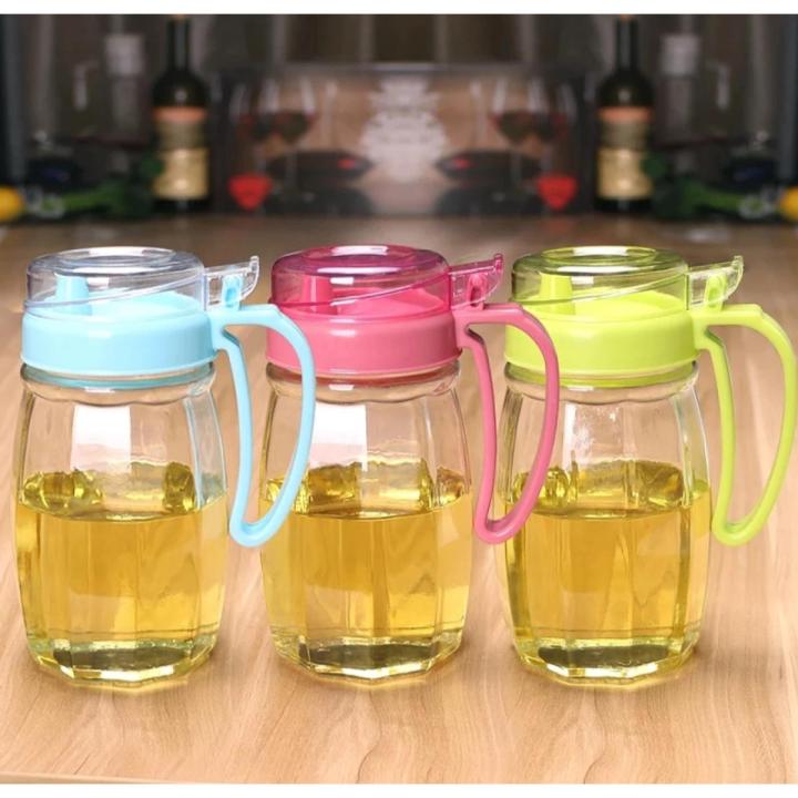 Glass Oil Jar 620 ml | Daraz.com.bd