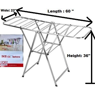 Home Intuition Foldable Clothes Drying Rack Dryer- SKB-Model- DCH-201 ...