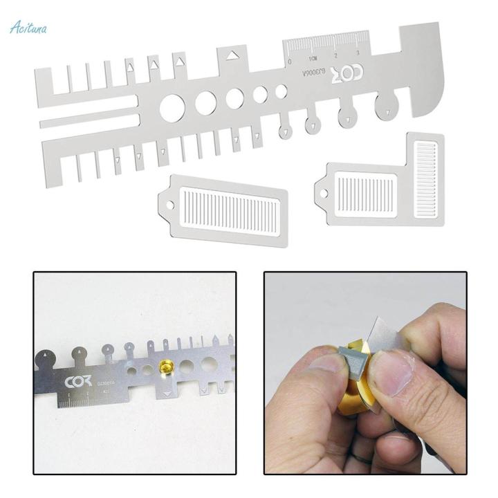 Hobby Etching Sheet Bending Auxiliary Ruler for Robots Cartoon ...
