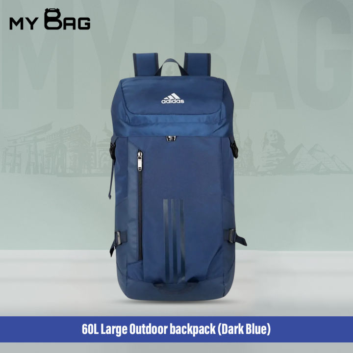 60L Large Outdoor Sport Travel Duffel backpack (Dark Blue) | Daraz.com.bd