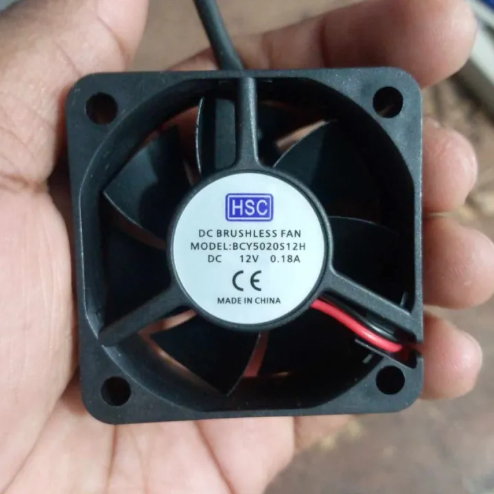 50mm 2″ Inch 12V 0.03A Cooling Fans 5020 DC 12V 50x50x20mm Fan Heatsink ...