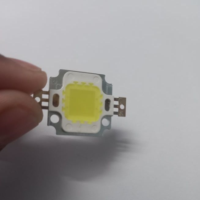 2020 WHITE Color DC 9-12V 10W COB SMD LED Light Chip Ultra Bright White 10 Watt LED Light Solar ...