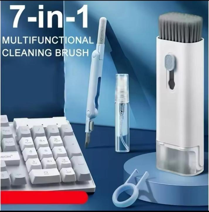 7-in-1 Keyboard Cleaner Kit: Includes Keycap Puller, Earphone Cleaning ...