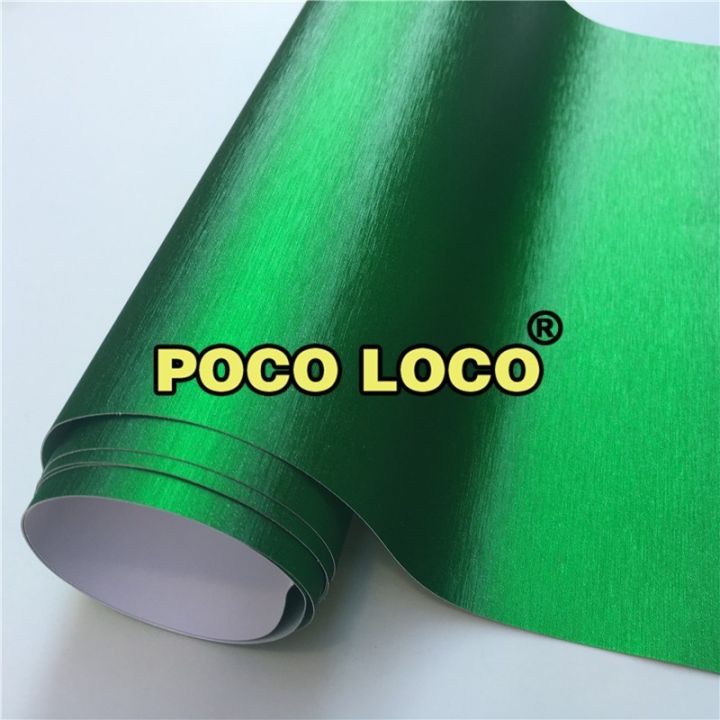 【ajwj】Aluminum Metallic Vinyl Film Car Wrap Metal Brushed Car Sticker ...