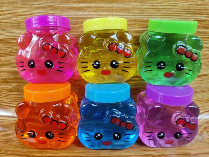 1pc- Baby Toys Slime Crystal Color Hand Gum | Daraz.com.bd