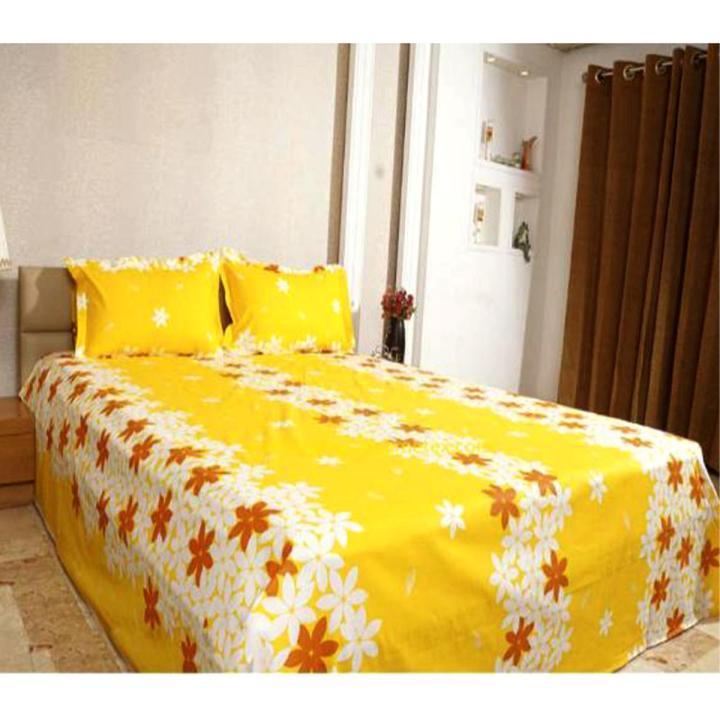 Double Size Bed Sheet 3 Piece Set | Daraz.com.bd