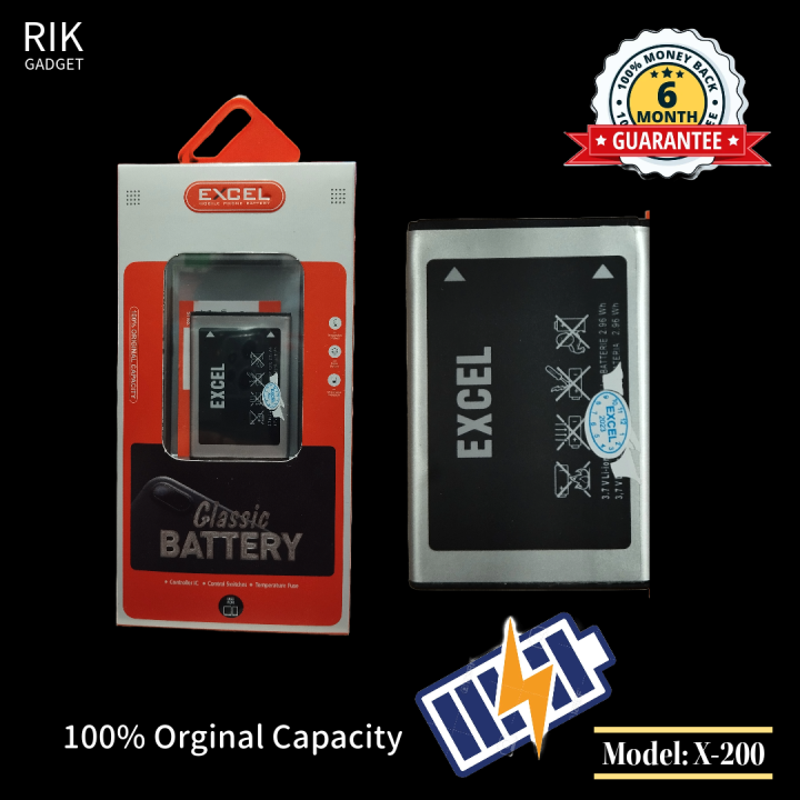 Excel X-200 Samsung Guru Music Battery 1000Ah Output | Daraz.com.bd