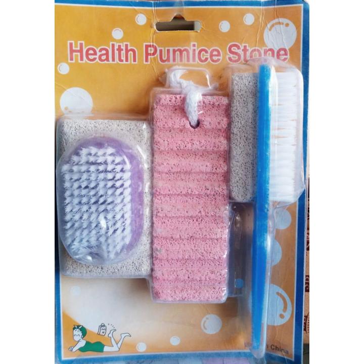 3 in 1 Multi-use Foot Care Brush Pumice Scrubber Pedicure Tool | Daraz ...