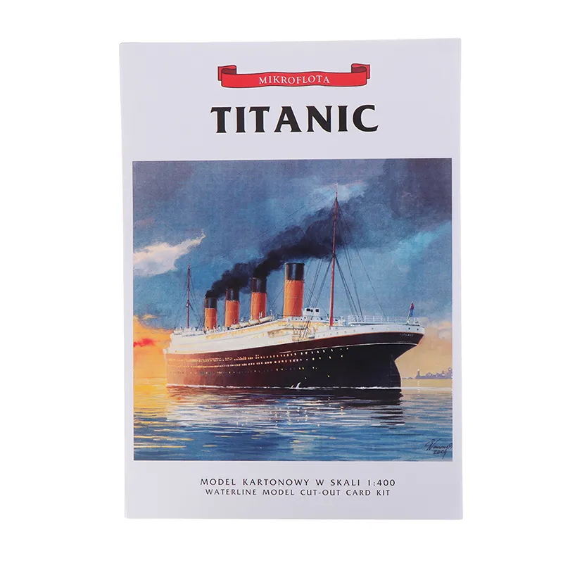 1:400 DIY Handcraft Titanic Ship 3D Paper Model Sets Toys | Daraz.com.bd