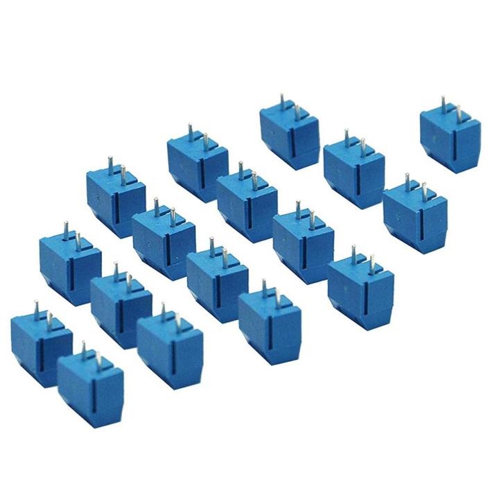 60Pcs 5mm Pitch 2 Pin & 3 Pin PCB Mount Screw Terminal Block Connector ...