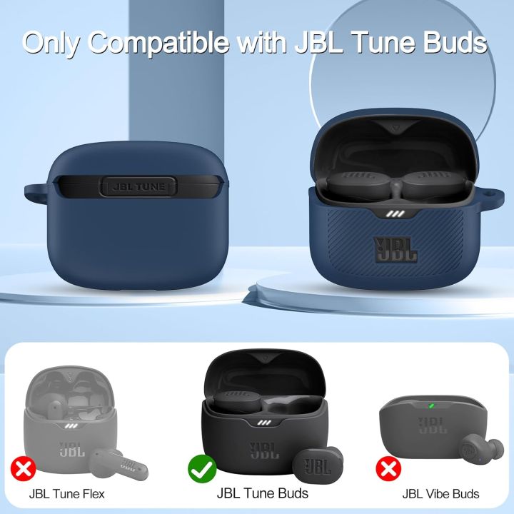JBL Tune Buds Only cover Premium Artificial Carrying cover Shockproof ...