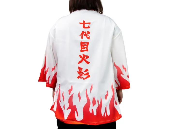 Anime naruto costume : Cosplay haori naruto hokage Coat Shirt Halloween ...