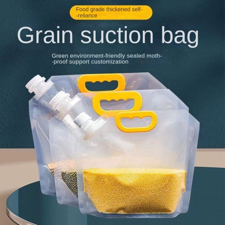 Household Food Grade Large Diameter Sealed Bag Spout Bag Kitchen ...