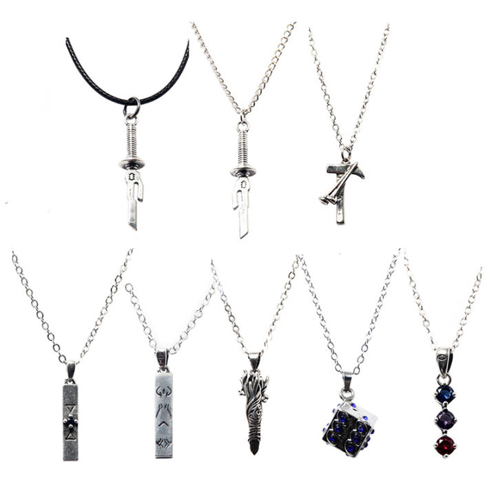 Anime Jujutsu Kaisen Fushiguro Toji Sword Necklace Spear Of Tianri ...