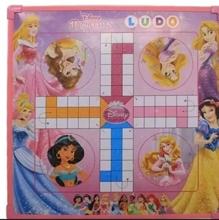 Disney Princes Plastic Ludo | Daraz.com.bd