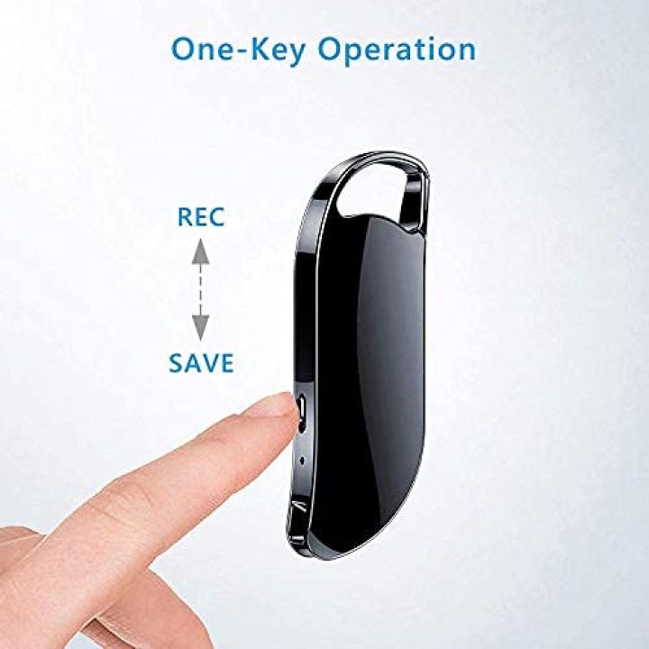 Keychain Voice Recorder 32GB Metal Body | Daraz.com.bd