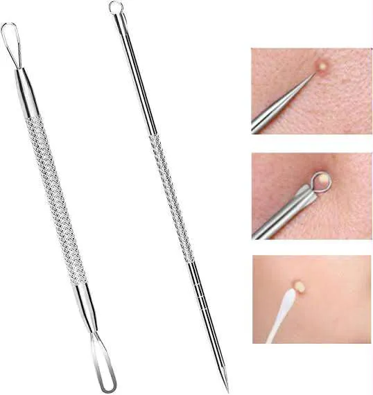 Blackhead Remover Tool Acne Pimple Spot Extractor Pin - 1 PCS | Daraz ...
