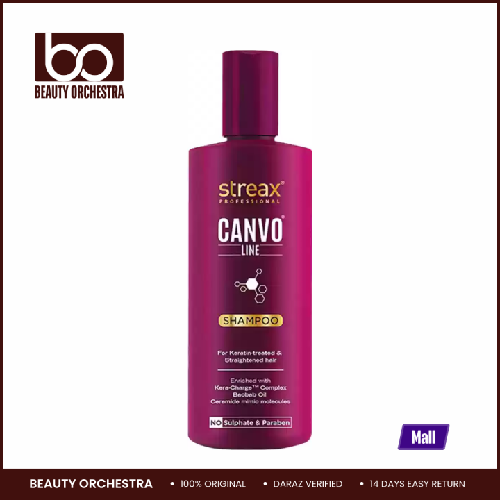 Streax Professional Canvo Line Hair Shampoo - 300ml | Daraz.com.bd