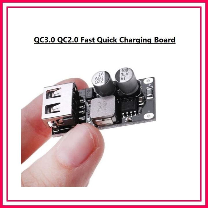 USB QC3.0 QC2.0 Fast Quick Charge Circuit Board 8-32V to 5V 9V 12V ...