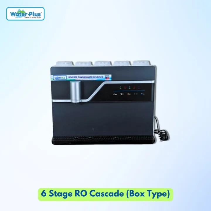 Cascade RO Machine - Touch (Hot/Normal)-Black | Daraz.com.bd
