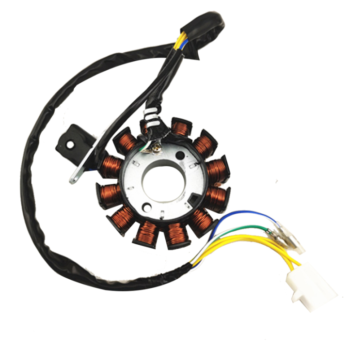 Coil 12 Pole Stator DC Coil Ignition Stator for GY6 125Cc 150Cc | Daraz ...