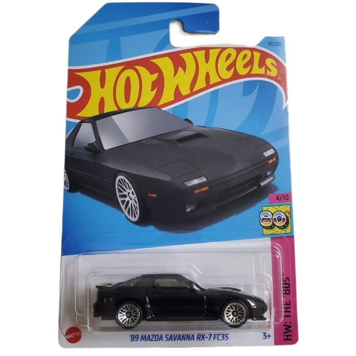 89 Mazda Savanna RX-7 FC35 Black HotWheels Car | Daraz.com.bd