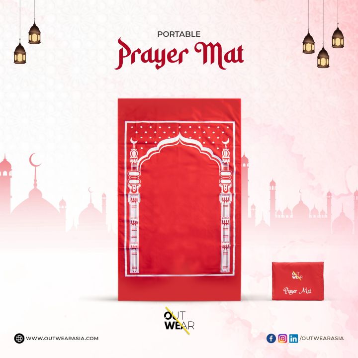 Portable Pocket Prayer Mat, Jainamaz | Daraz.com.bd
