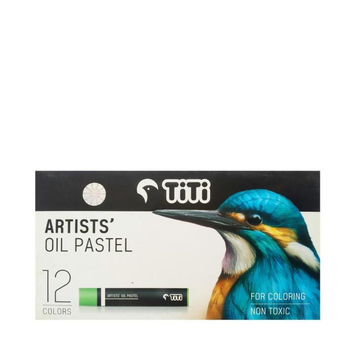 Titi Artist's Oil Pastel color, 12/24/36 & 48 Shades Box for ...