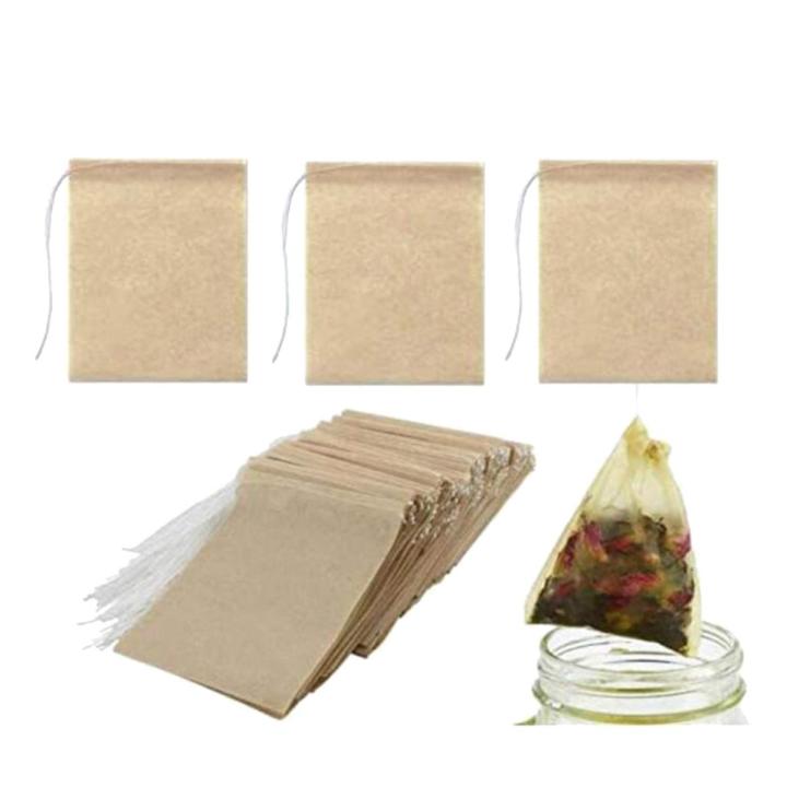 600 Pack Tea Filter Bags,Disposable Paper Tea Bag with Drawstg for ...
