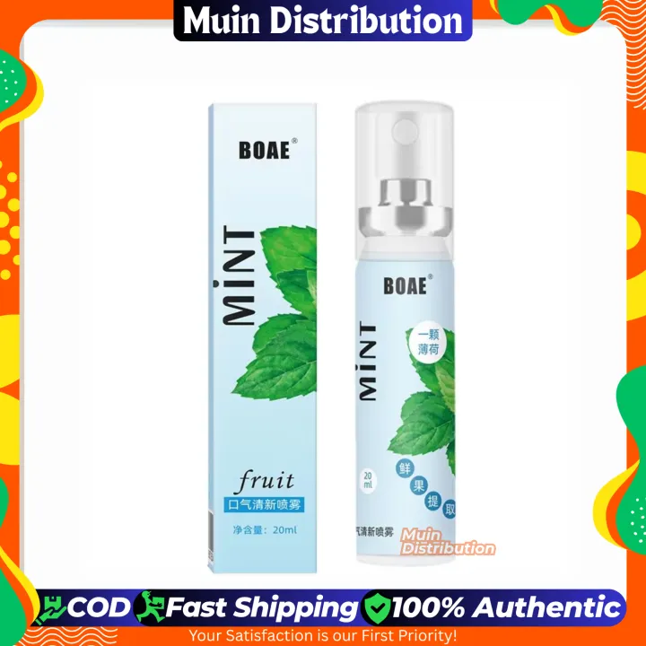 BOAE Fruit Fresh Breath Spray - Mint Mouth Spray | Daraz.com.bd