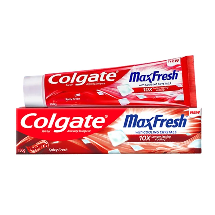Colgate MaxFresh Red Gel Toothpaste 150 gm | Daraz.com.bd
