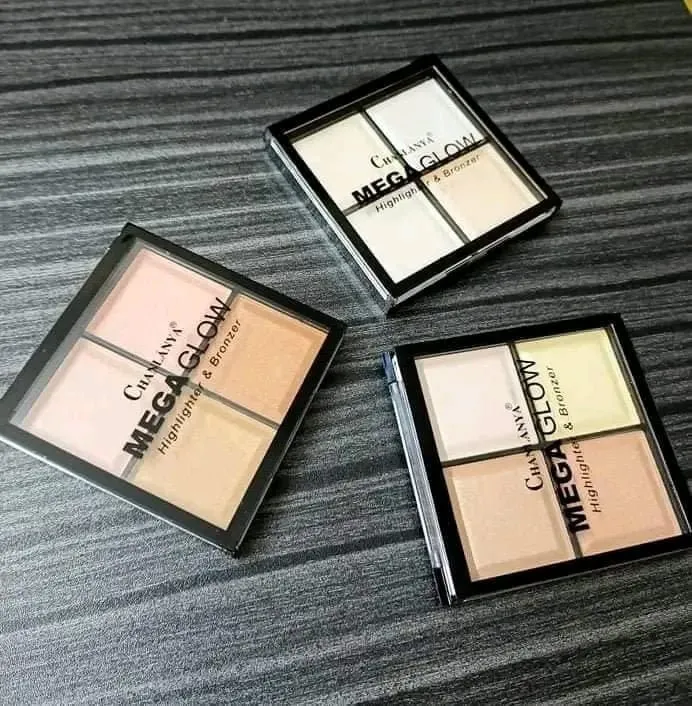 Chanlanya Mega Glow Highlighter Palette - Warm Edit | Daraz.com.bd