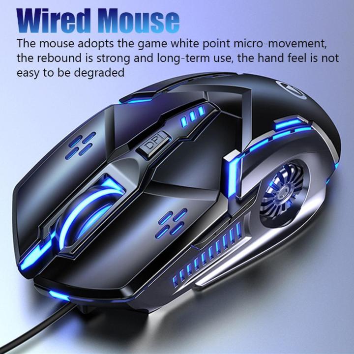 Profession Wired Mouse G5 6 Buttons 3200 DPI switch LED Optical USB ...