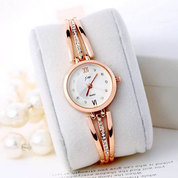 HFGJ 1Middle Stone 125 Fashion Quartz Watch Ladies Wrist Watch Female ...