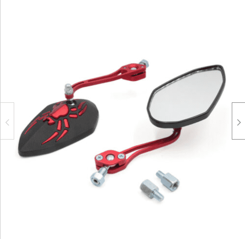universal 1 pair stylish looking glass for all bike | Daraz.com.bd