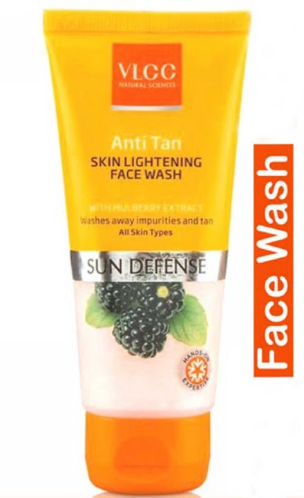 VLCC Anti Tan Skin Lightening Face Wash - 150gm (Indain) | Daraz.com.bd