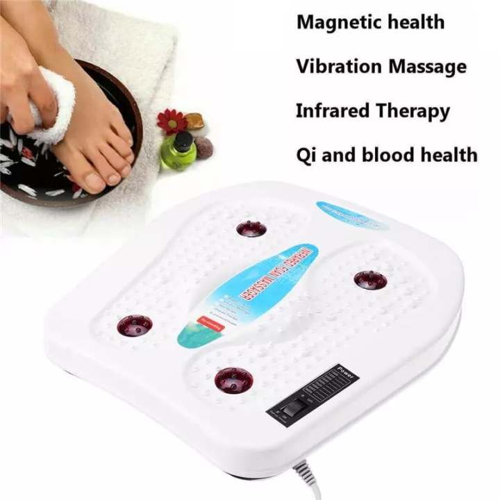 1x Electric Foot Massager Vibration Infrared Therapy Blood Circulation ...