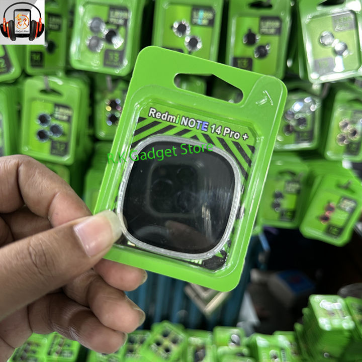 Xiaomi Redmi Note 14 PRO+ Camera Ring Tempered Glass Lens Protective ...