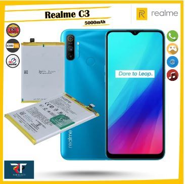 REALME C3 Battery RMX2027, RMX2020, RMX2021 ( 100% Original ) | Model ...