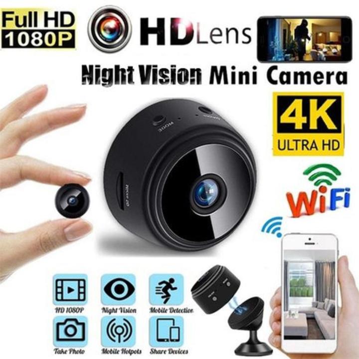 Official, A9 WiFi 1080P Full HD Night Vision Wireless IP Camera, Video ...
