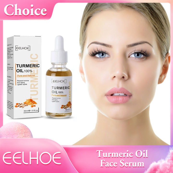 Whitening Face Serum Freckle Fade Dark Spot Remove Pigment Melanin Correcting Turmeric Essence ...