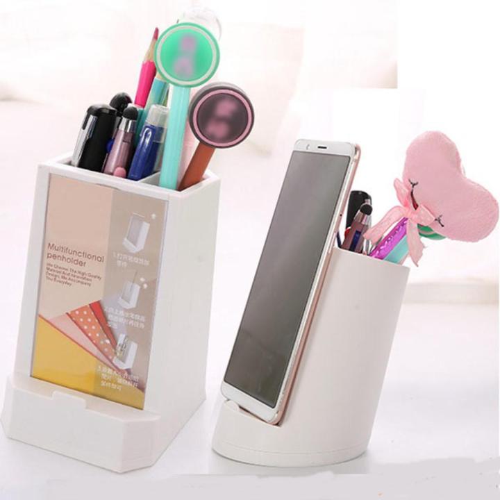 Pen Holder Cute Multifunctional Business Student Table Decoration ...