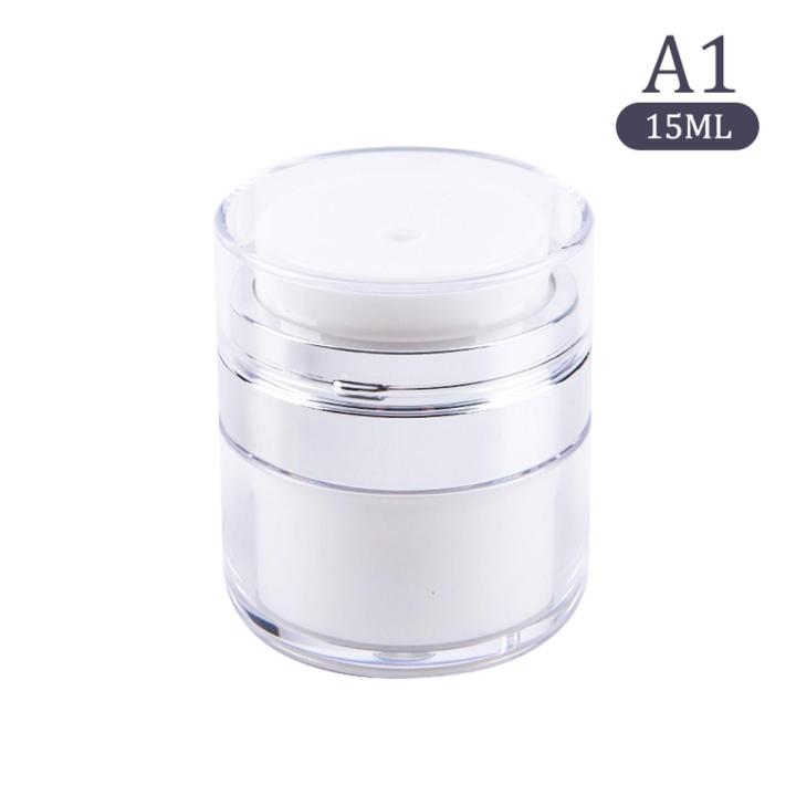 15/30/50ml Airless Pump Cosmetic Jar Empty DIY Lotion Face Cream ...