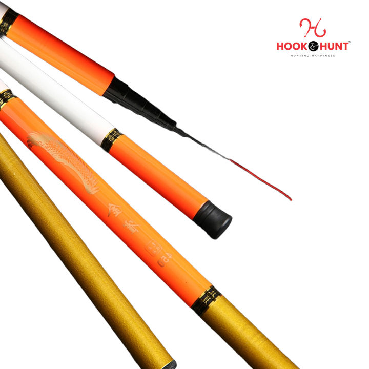Orange Colour FRP Fiberglass Stream Rod– Super Hard Light Strong Hand ...