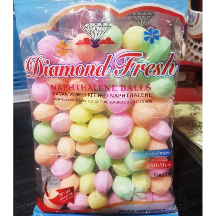Pure Naphthalene color Balls with Fragrance 35 Pcs | Daraz.com.bd