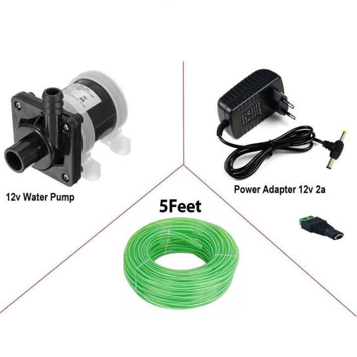 12v water pump combo 12V Solar DC Submersible Water Pump 4 in 1 (pipe ...